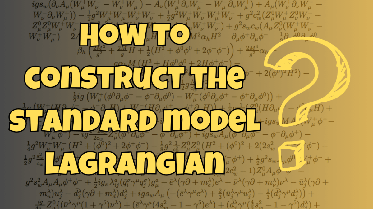 How to make the Standard Model? – Hassaan Saleem